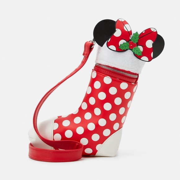 Loungefly | Bags | Loungefly X Disney Minnie Mouse Christmas Stocking ...